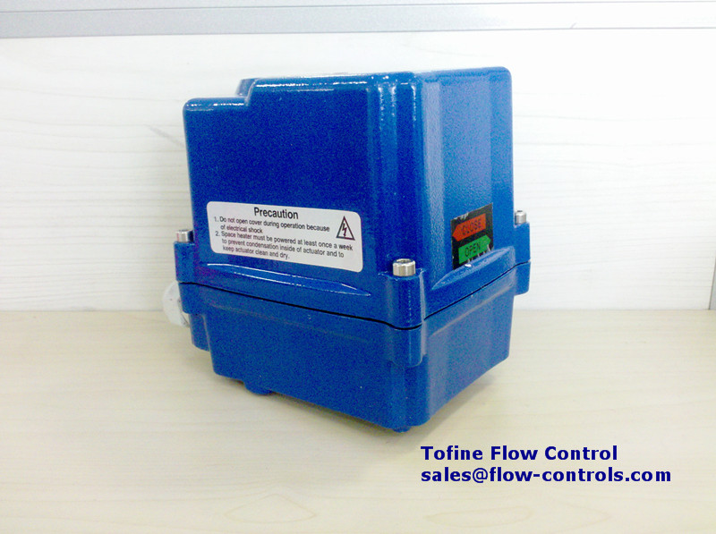 CTF actuator with fail-safe function