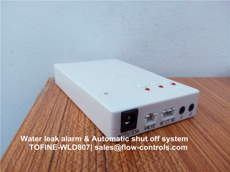 Water detection alarm & Automatic cut off system